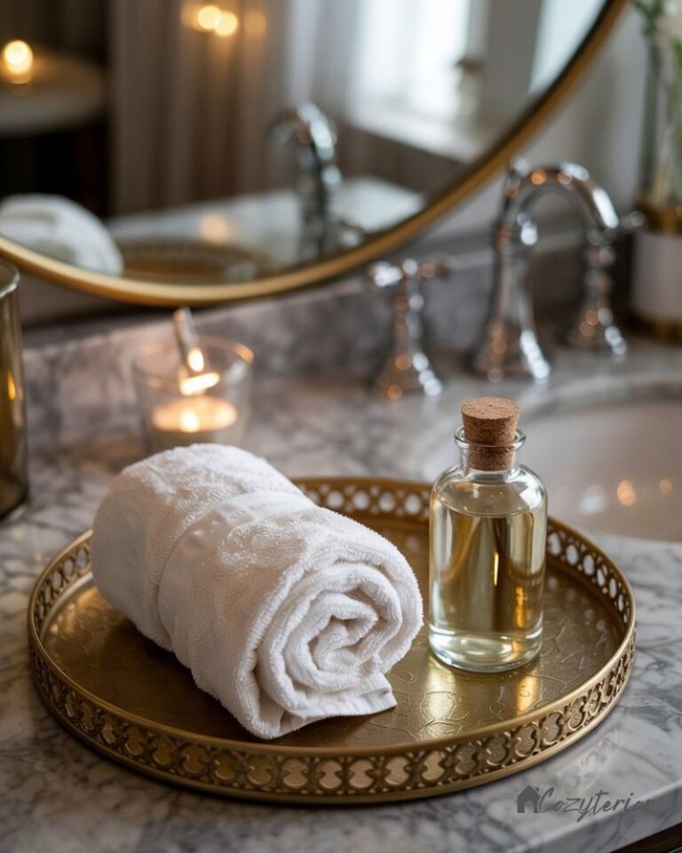 25 Bathroom Tray Decor Ideas to Keep Your Counter Pretty and Clutter ...
